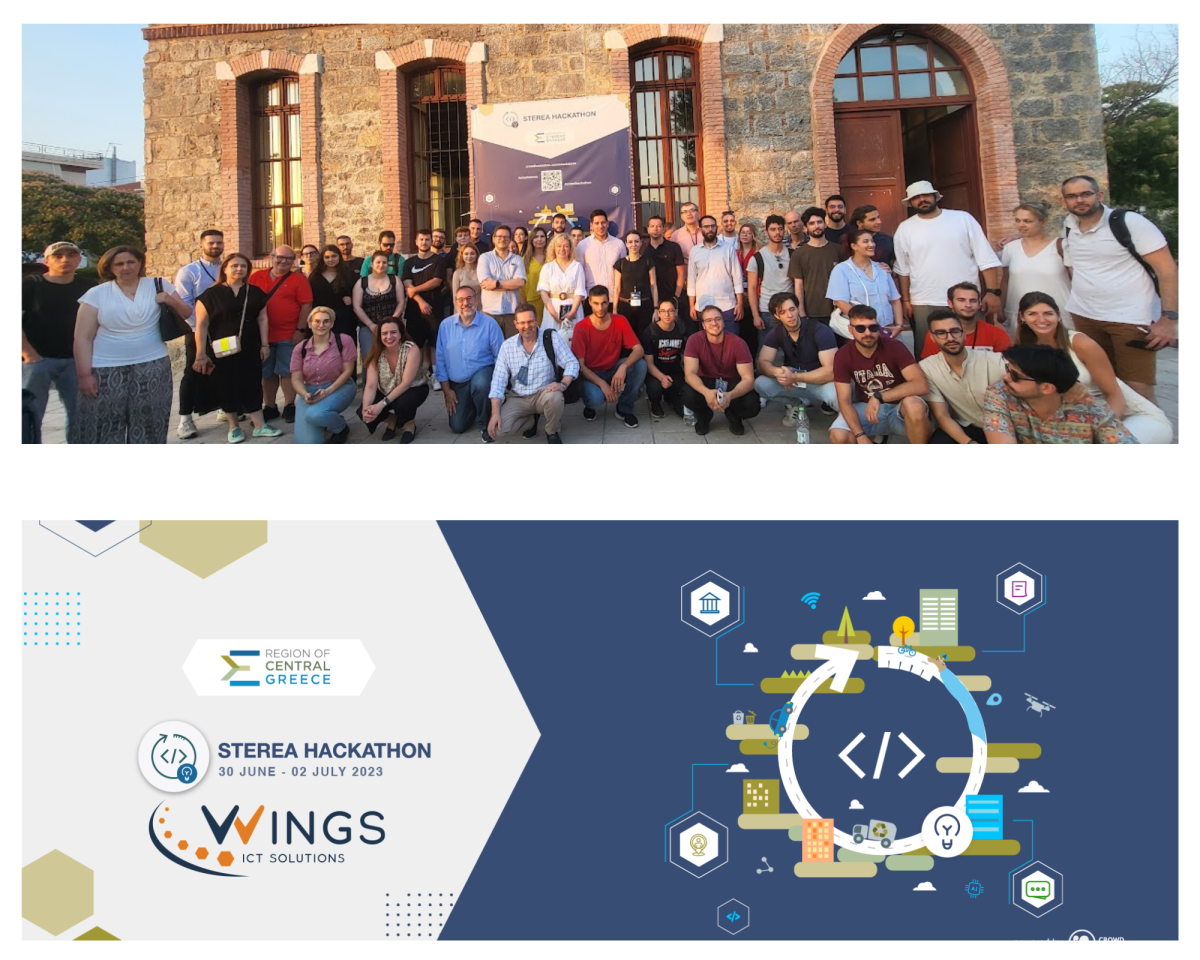 Wings in Smart Sterea Hackathon - WINGS ICT SOLUTIONS